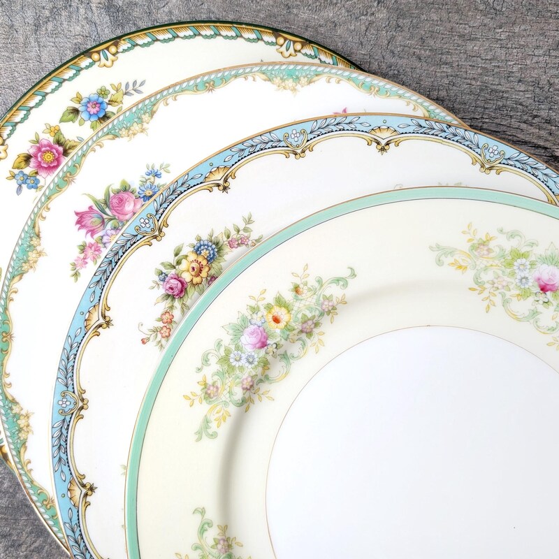 Antique China Plates - Etsy