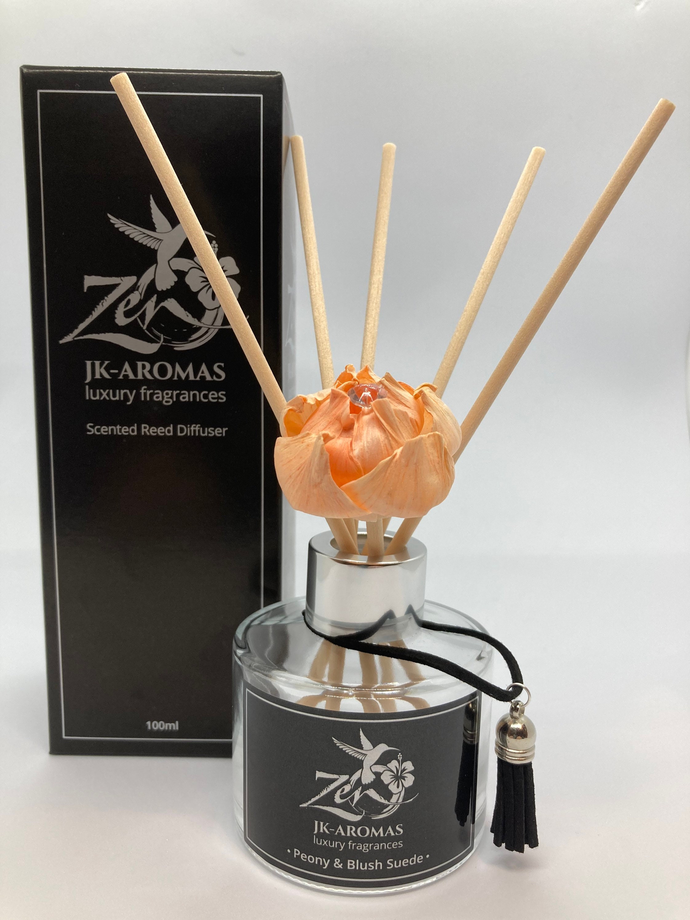 Peony and Blush Suede Reed Diffuser - Etsy