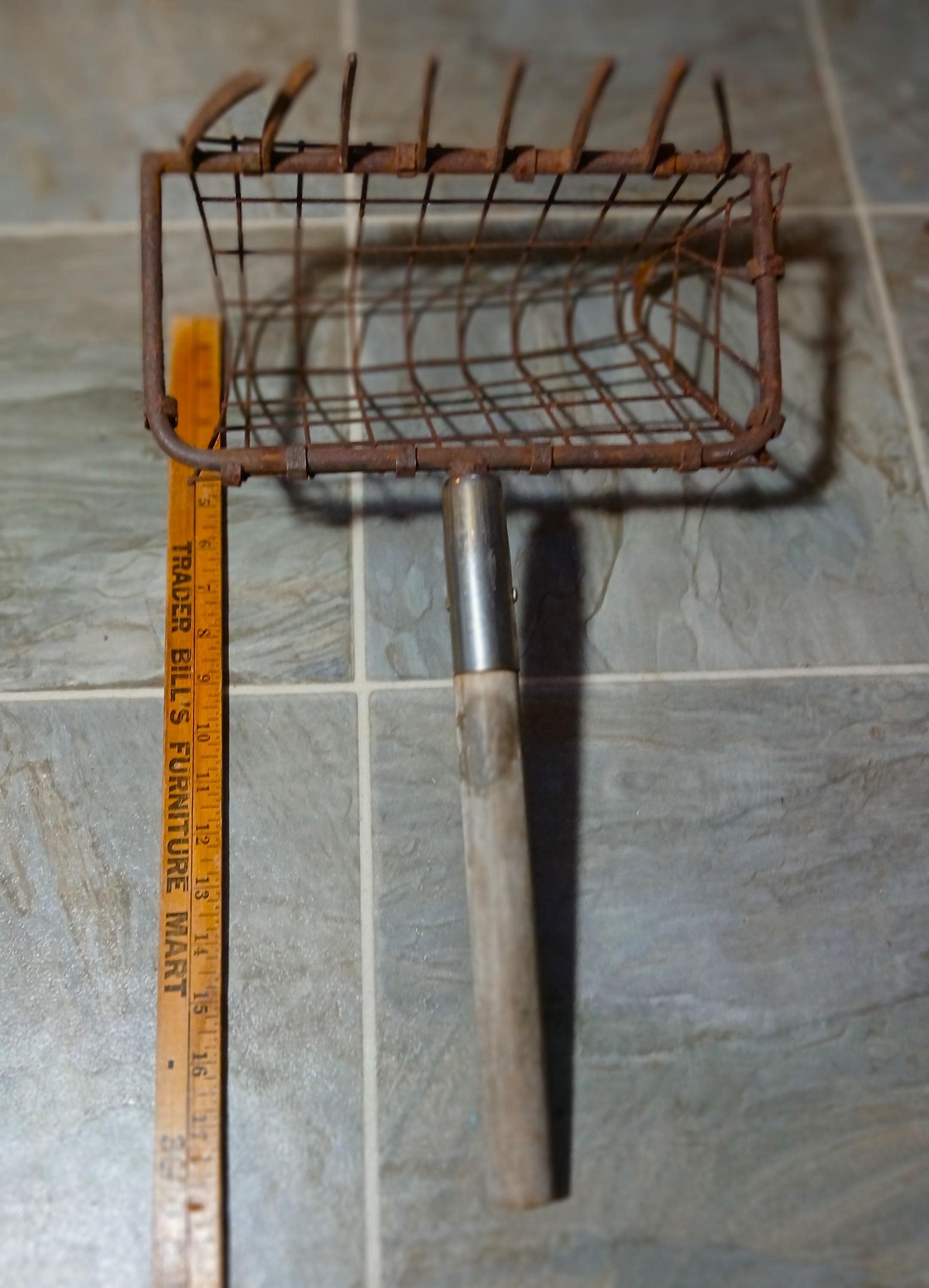 Rustic MAINE CLAM RAKE Basket: Vintage Nautical Home / Garden Decor - Etsy