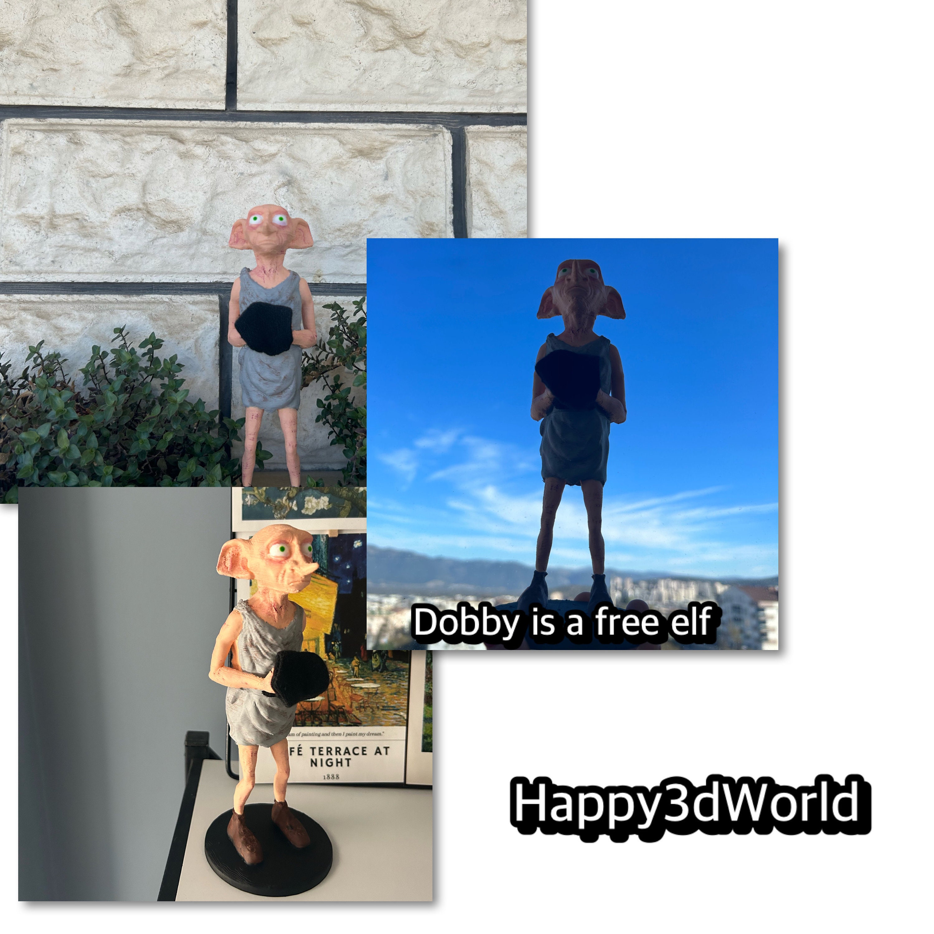 Dobby Figure is One of the Most Legendary Characters in the Magic World ...