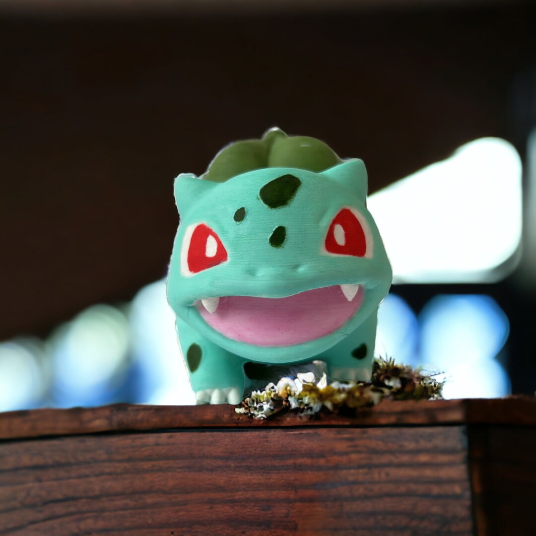 3D Printed Bulbasaur Figure, Special Design for Pokemon Fans, Add a ...