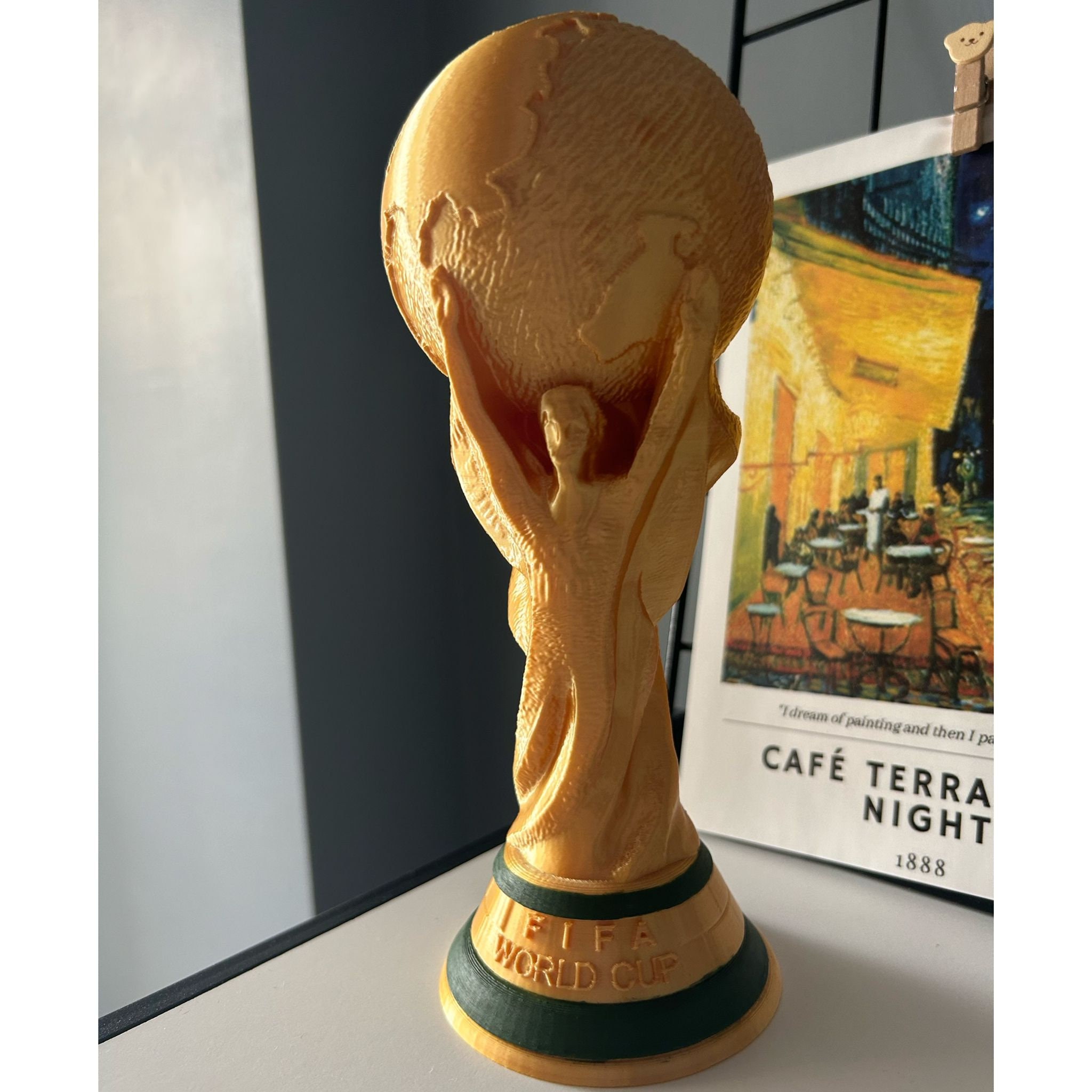 FIFA World Cup Trophy Ornament | Gift for Football Lovers | Table Decor ...