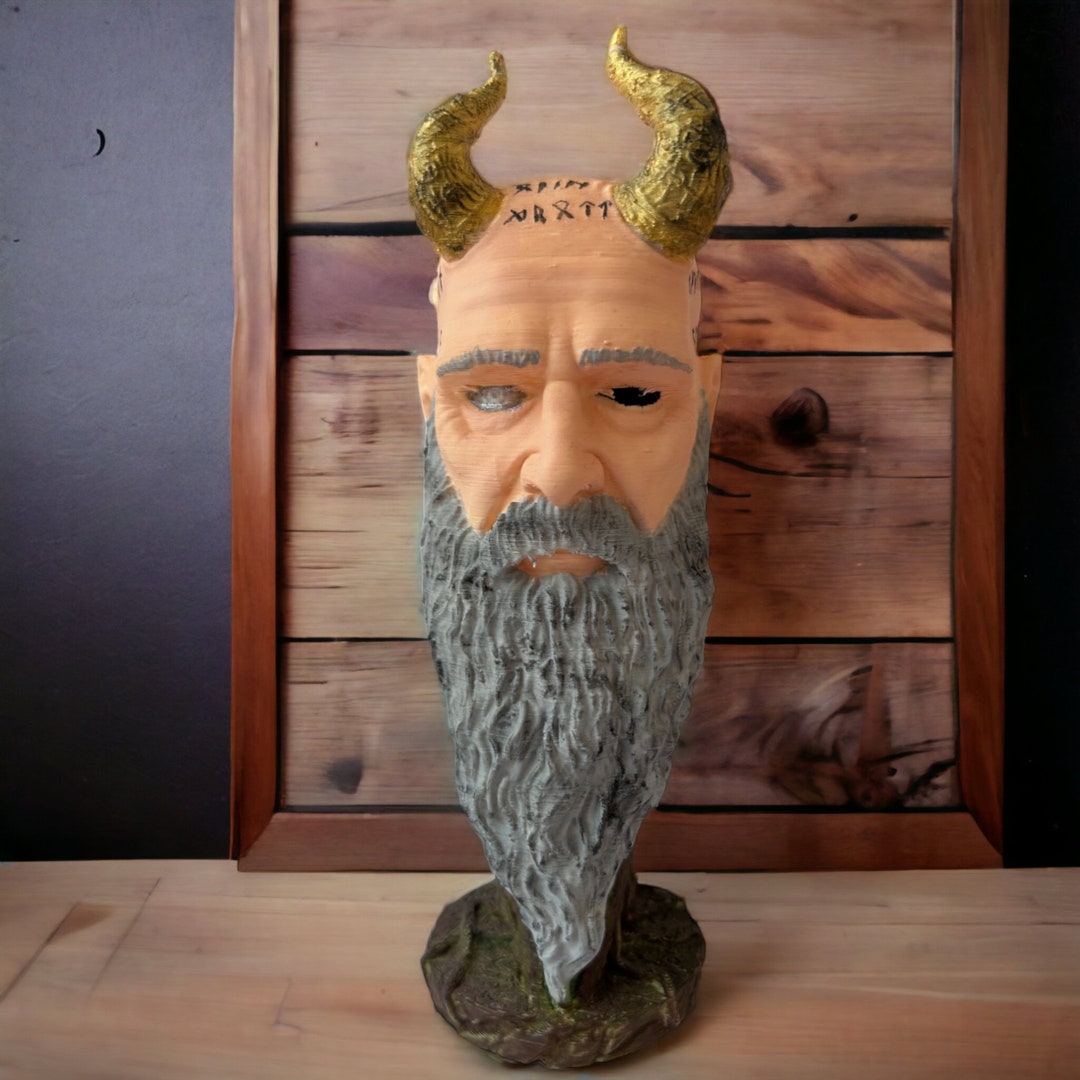God of War Mimir's Head, Mimir Bust, Kratos' Trusty Companion, 3D ...