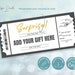 Editable Car/driving Themed Surprise Gift Voucher - Personalise ...