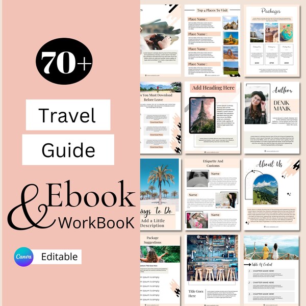 Free Canva Ebook Template - Etsy