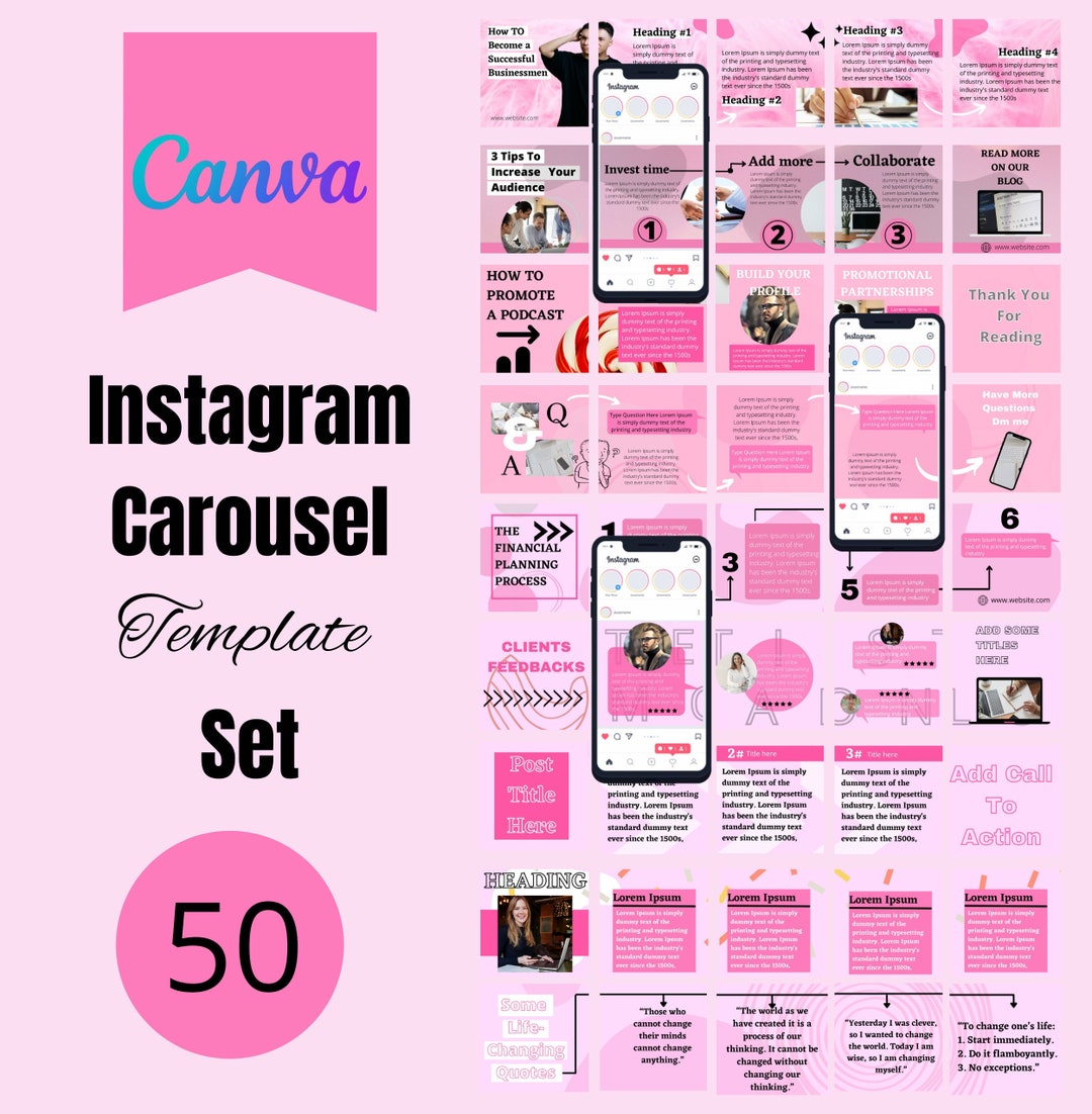 Coaches Carousel Template Canva Carousel Template Carousel Template ...