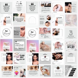 400 Lash Artist Instagram Post Lash Quotes Eye Lashes - Etsy