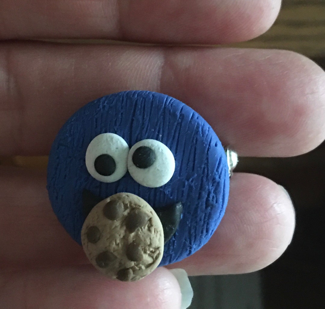 Cookie Monster Pin - Etsy