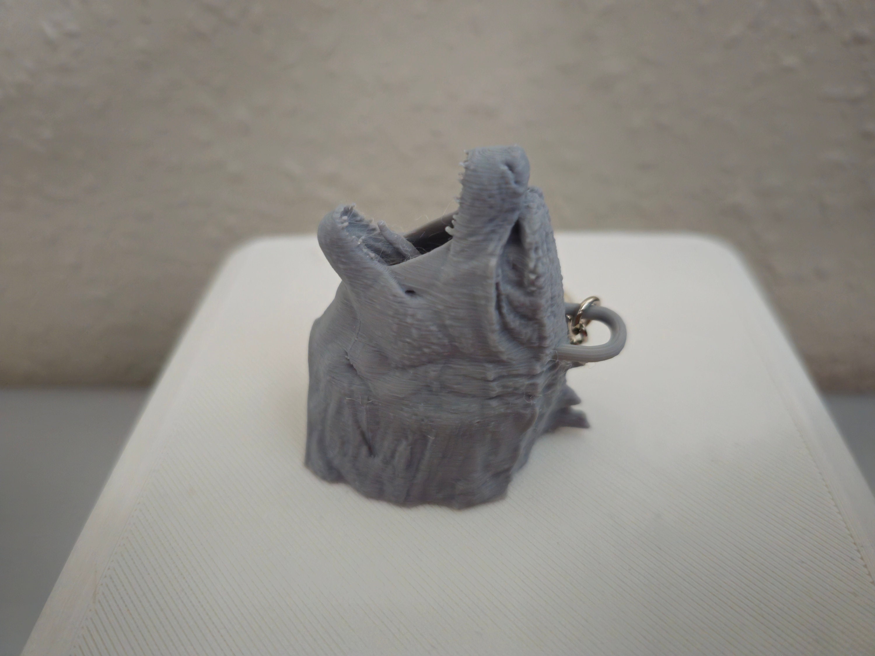 Godzilla X Kong 3D Printed Godzilla Head Keyring/ Keychain - Etsy UK