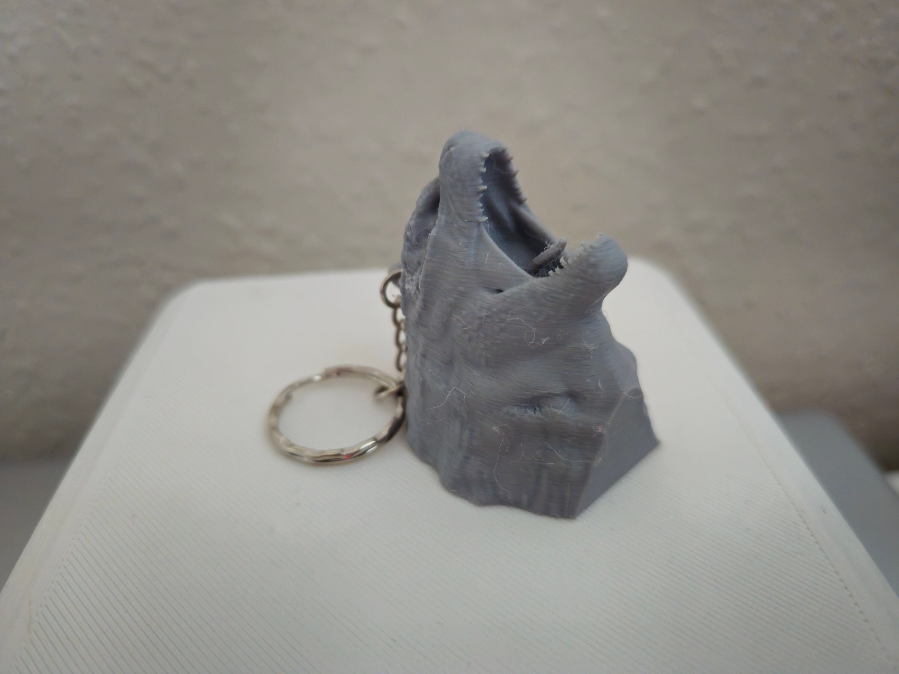 Godzilla X Kong 3D Printed Godzilla Head Keyring/ Keychain - Etsy UK