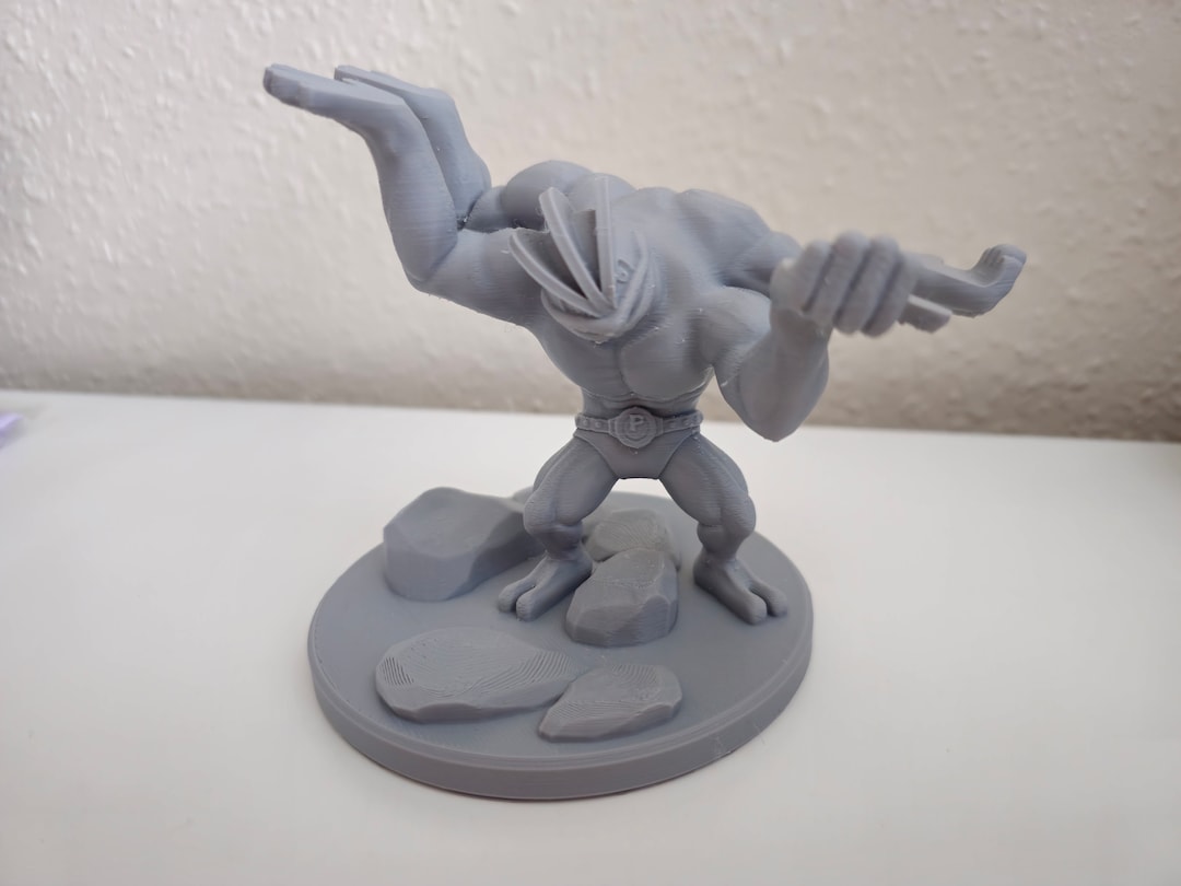 3D Printed Pokemon Machamp Device Holder - Etsy