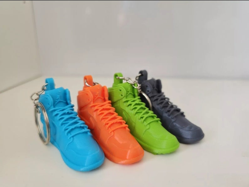 Nike Air Jordan 1 3D Printed Shoe Keyring Keychain Bag Charm - Etsy