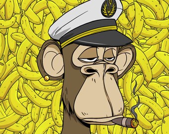 Bored Ape Nft Poster - Etsy
