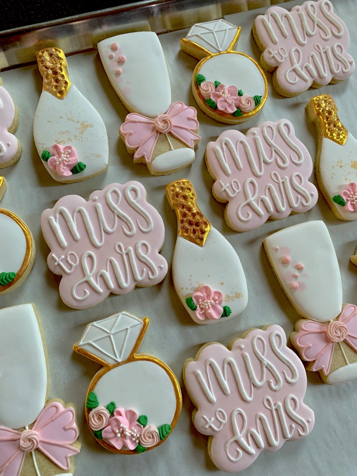 Miss to Mrs. Cookies - Etsy