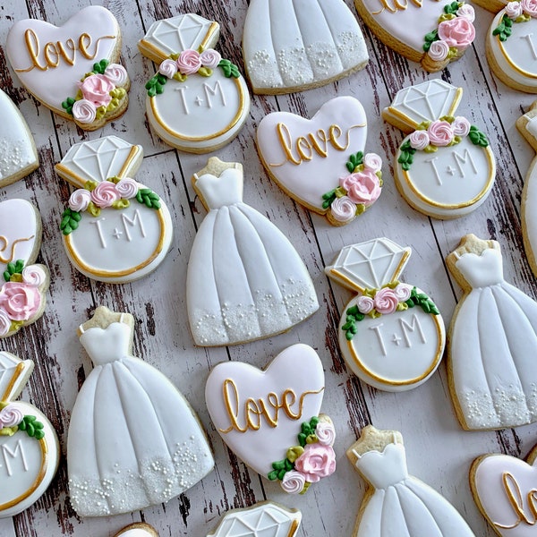 Bridal Cookies - Etsy