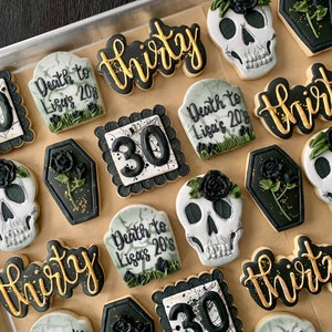 30th Birthday Cookies - Etsy