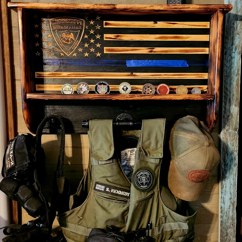 Police Gear Rack - Etsy