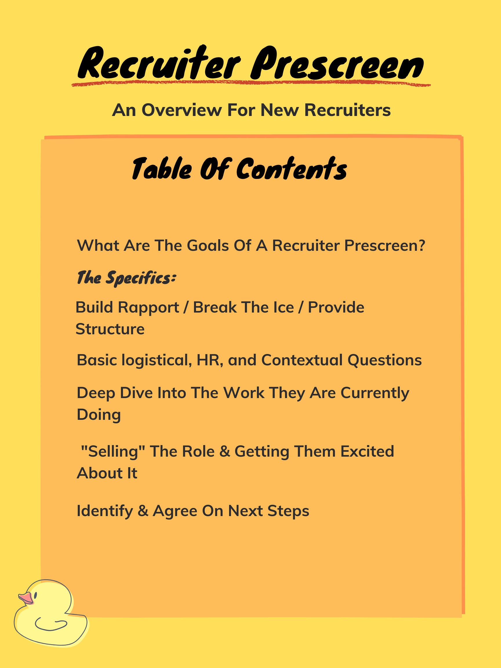 How to Perform A Recruiter Phone Screen - Etsy