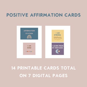 Affirmation Station Cards | Printable Boho Classroom Decor Daily ...