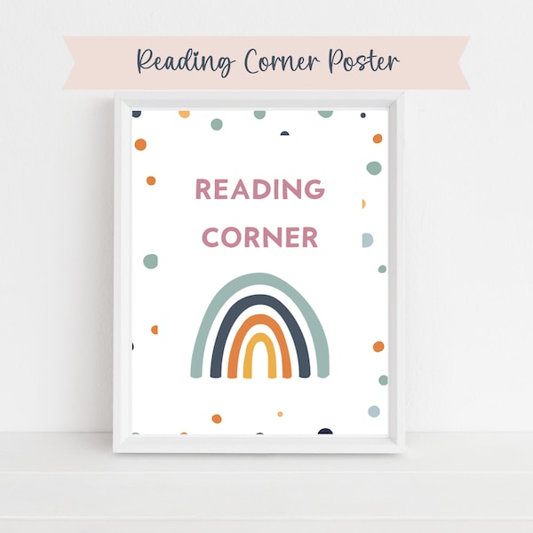 Reading Poster - Etsy