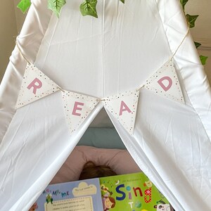 Book Nook READ Banner | Printable Book Banner SVG Files - Etsy