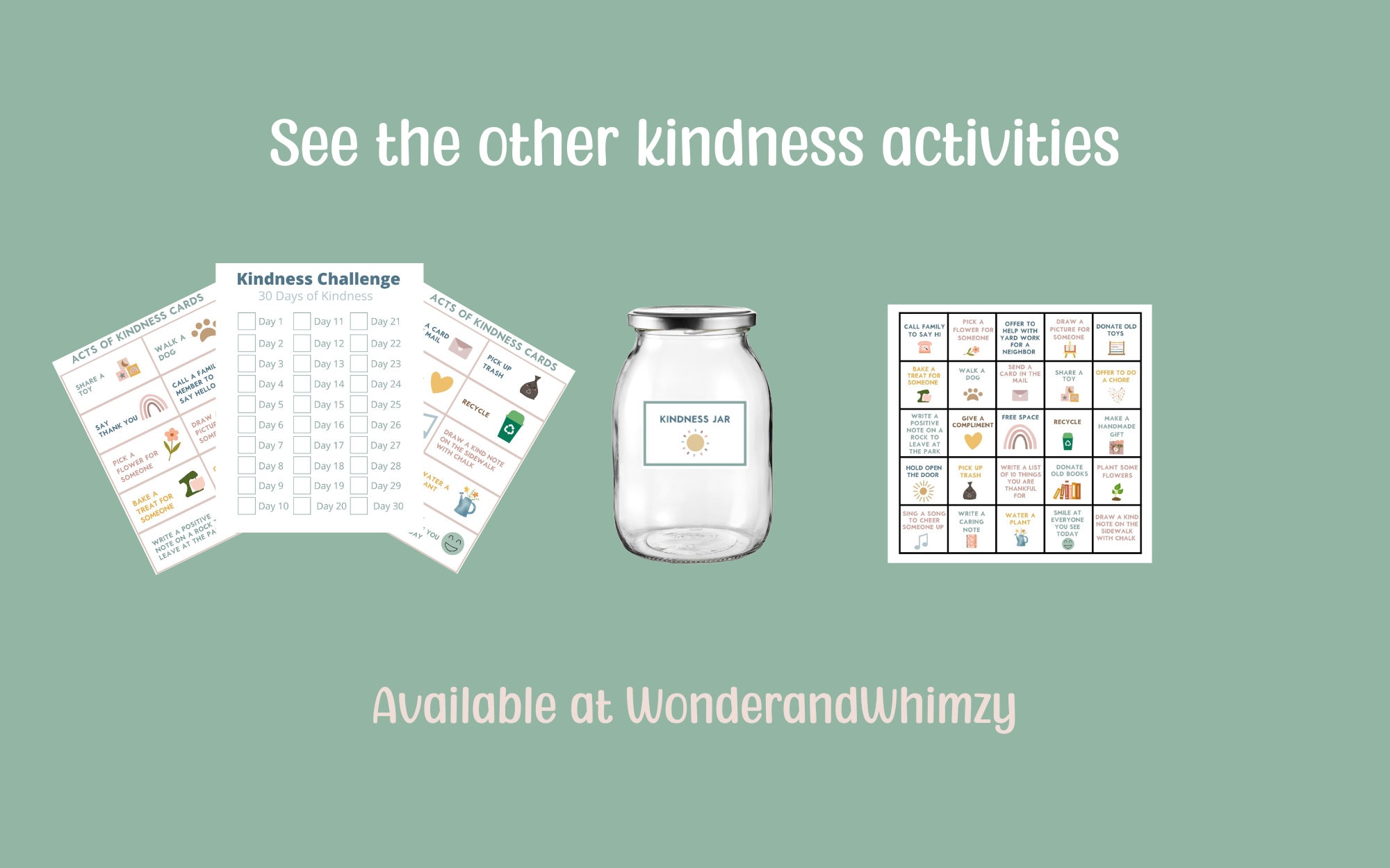 Kindness Scavenger Hunt | Instant Download Children’s Game | Printable ...