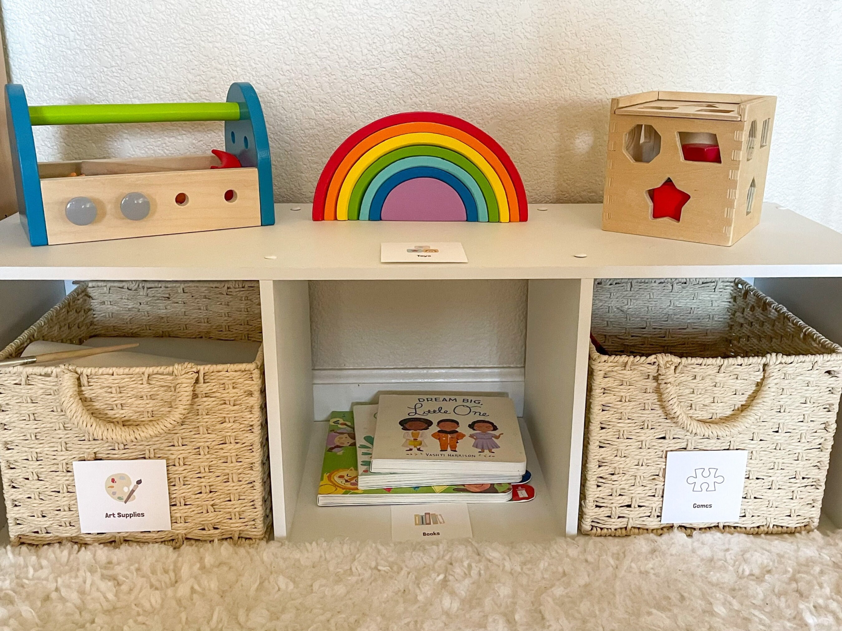 Printable Editable Labels | Montessori Cards | Toddler Daily Routine ...