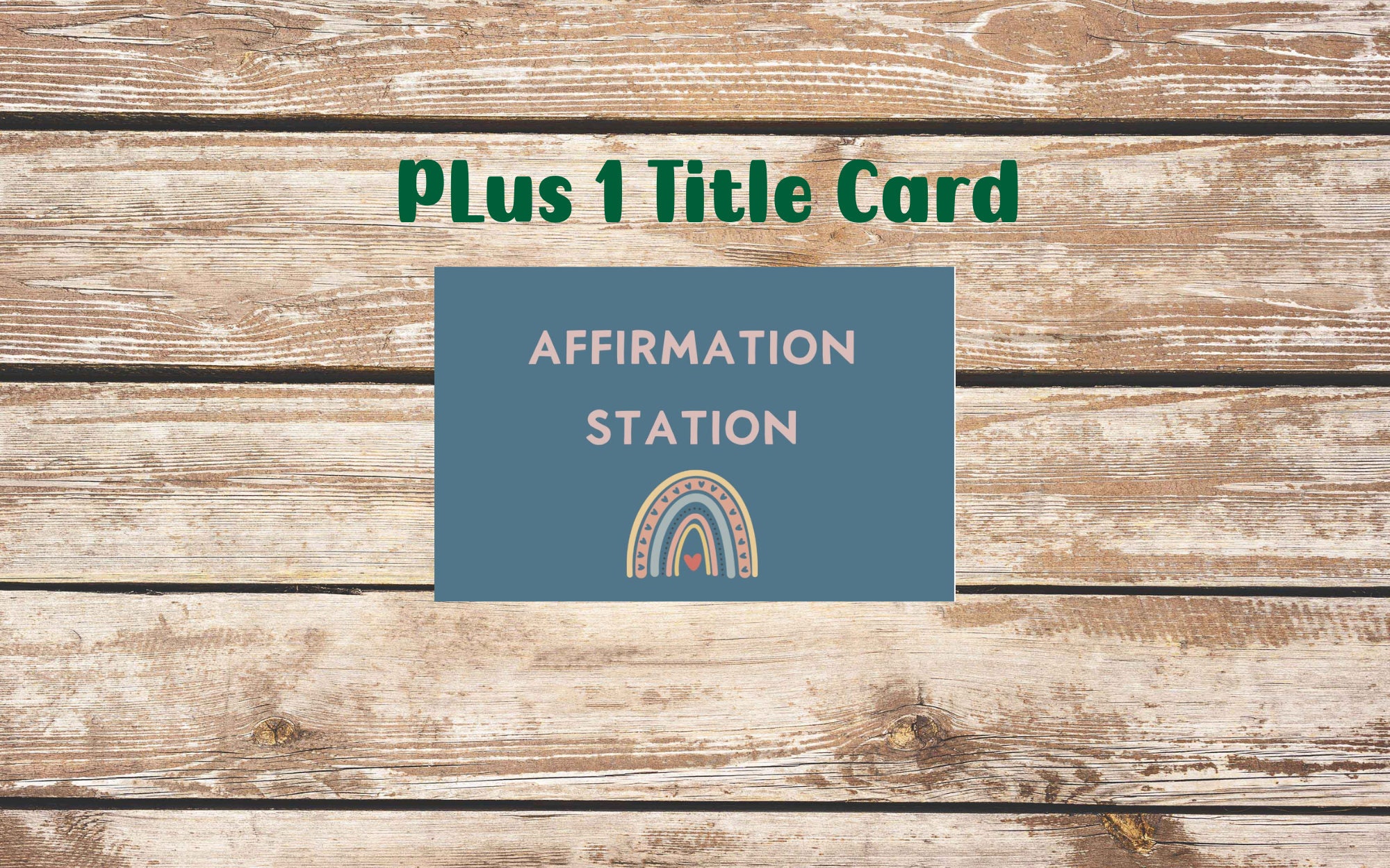 Affirmation Station Cards Printable Boho Classroom Decor Daily ...