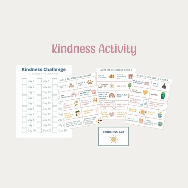 Kindness Cards - Etsy
