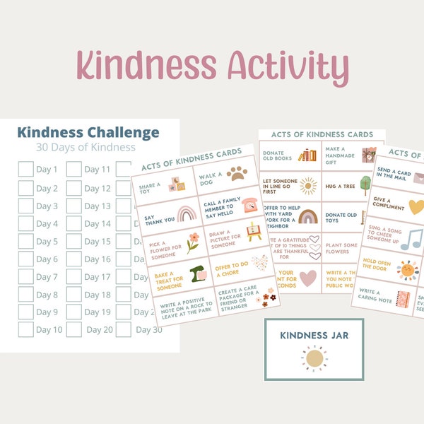 Kindness Cards - Etsy