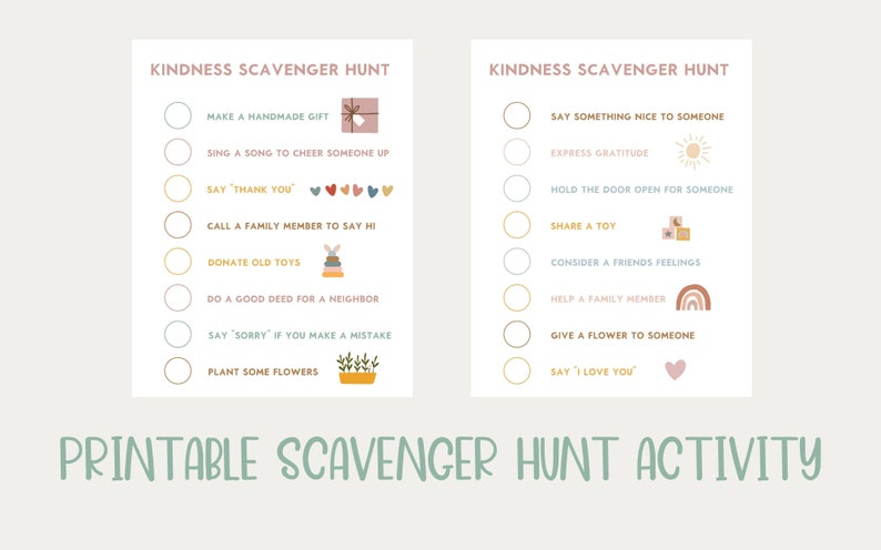 Kindness Bundle: Choose Kindness Poster, Kindness Changes Everything ...