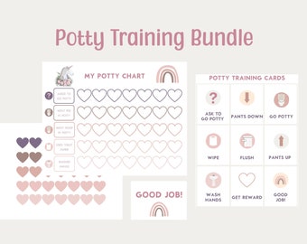Potty Training Visual Cards - Etsy