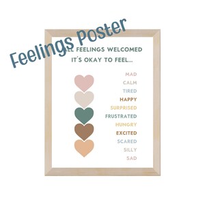 Calming Posters Pack With 6 Educational Posters: Positive Affirmations ...
