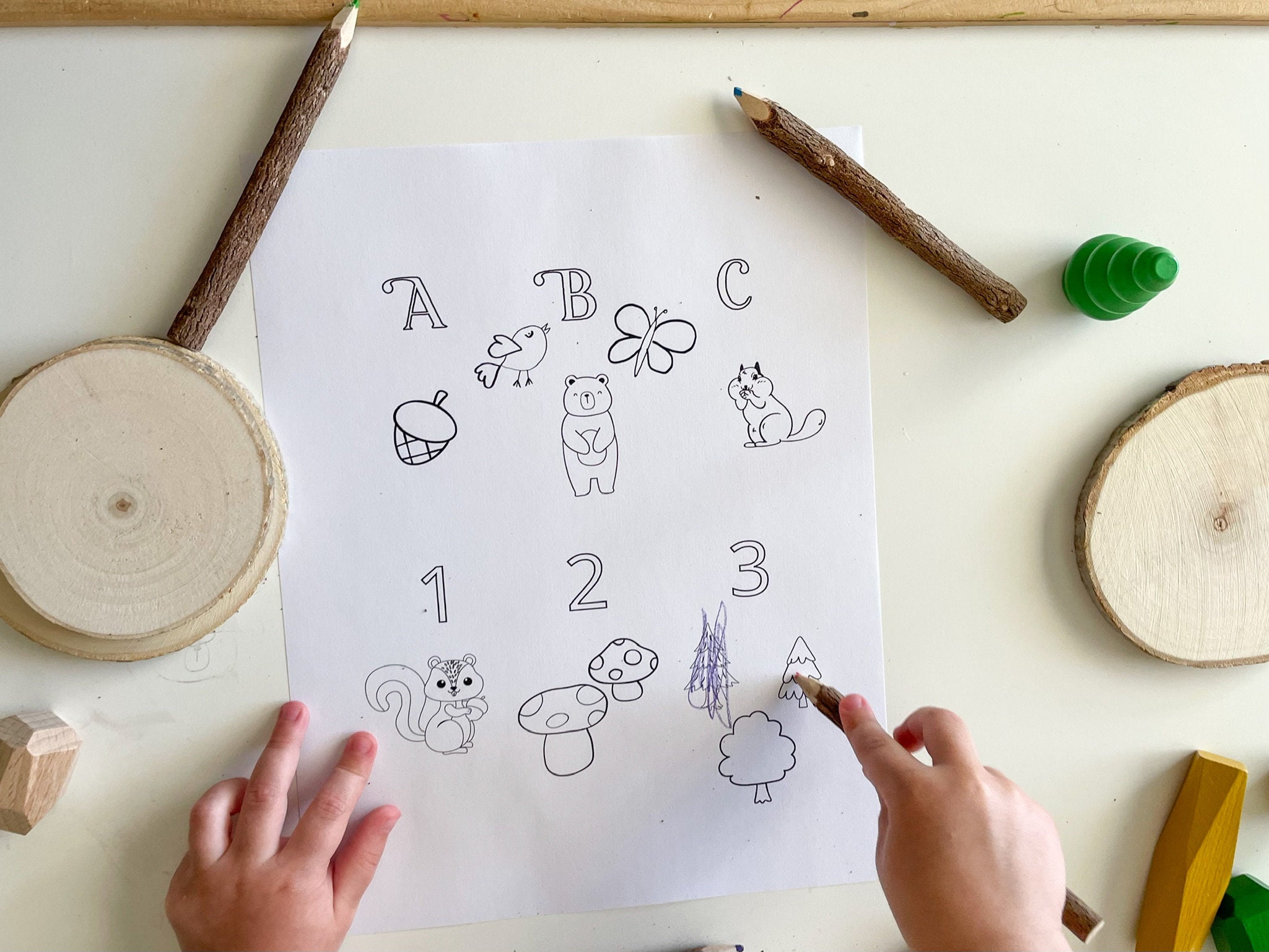 Printable Coloring Pages | Woodland Animals | Forest Friends ...