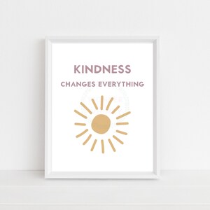 Kindness Poster Bundle | Printable Kindness Quote Prints - Etsy