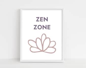 Zen Zone Printable - Etsy
