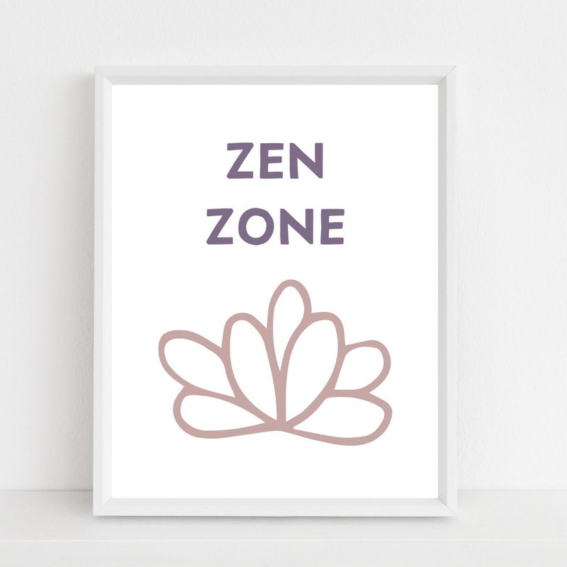 Zen Poster - Etsy