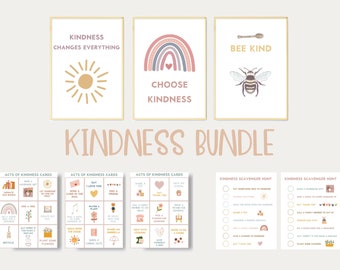 Choose Kind Poster - Etsy