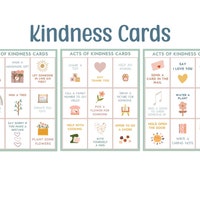 Spring Kindness Card Templates | Elementary Printable Kindness Activity ...