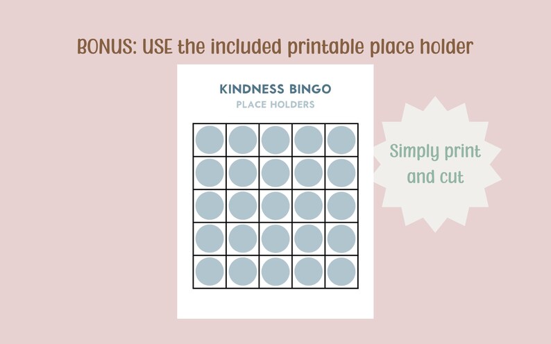 Printable Kindness Bingo With Variations for Kids to Encourage Random ...