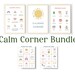 Calm Corner Bundle Feelings Chart Calming Corner Poster | Etsy