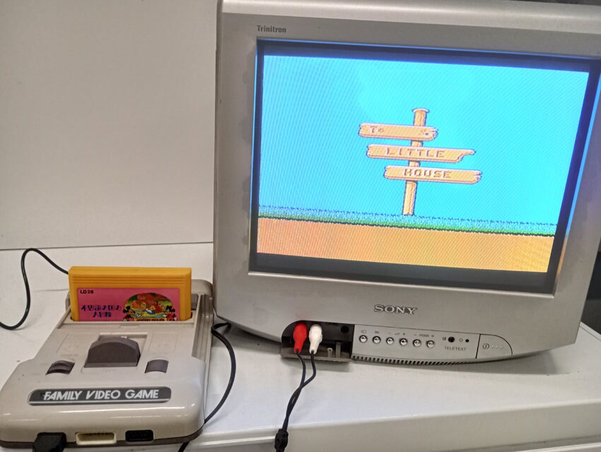 Mickey Mouse Game 90s RARE Famicom Nes Game Cartridge 8bit - Etsy