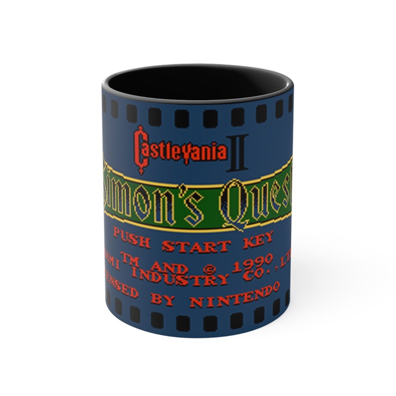 Castlevania 2 Simon's Quest Start Screen NES 8 Bit Game Box Cover ...