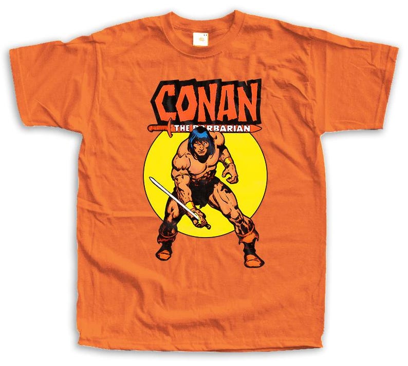 Conan the Barbarian Comic Super Heroes Vintage T Shirt Unisex Sizes S ...