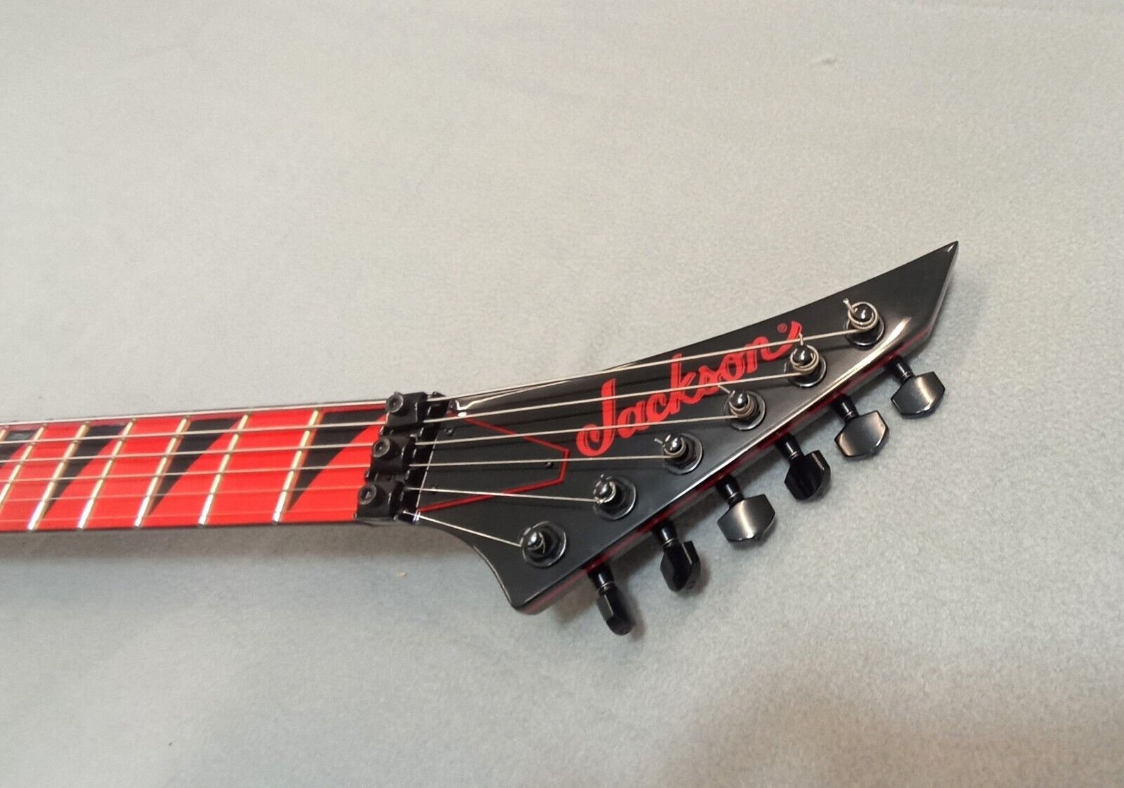 Jackson JS32 Electric Guitar Black Red Bevels Customized Only 1 in the ...