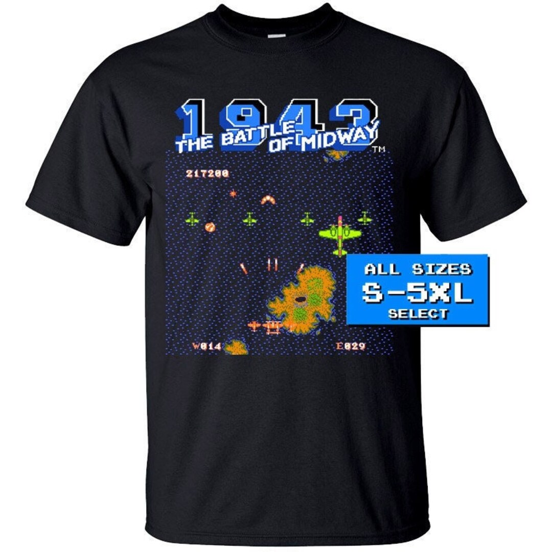 1943 the Battle of Midway V1 T Shirt BLACK All Sizes S-5XL 100% Cotton ...