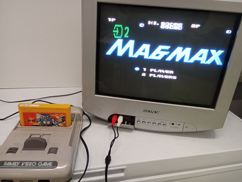 Mag Max 90s RARE Famicom Nes Game Cartridge 60 Pin - Etsy