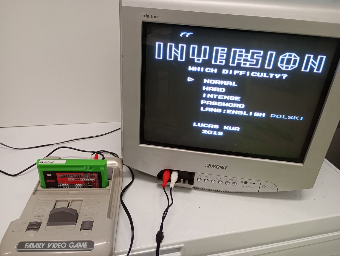 Inversion 90s RARE Famicom Nes Game Cartridge 60 Pin - Etsy