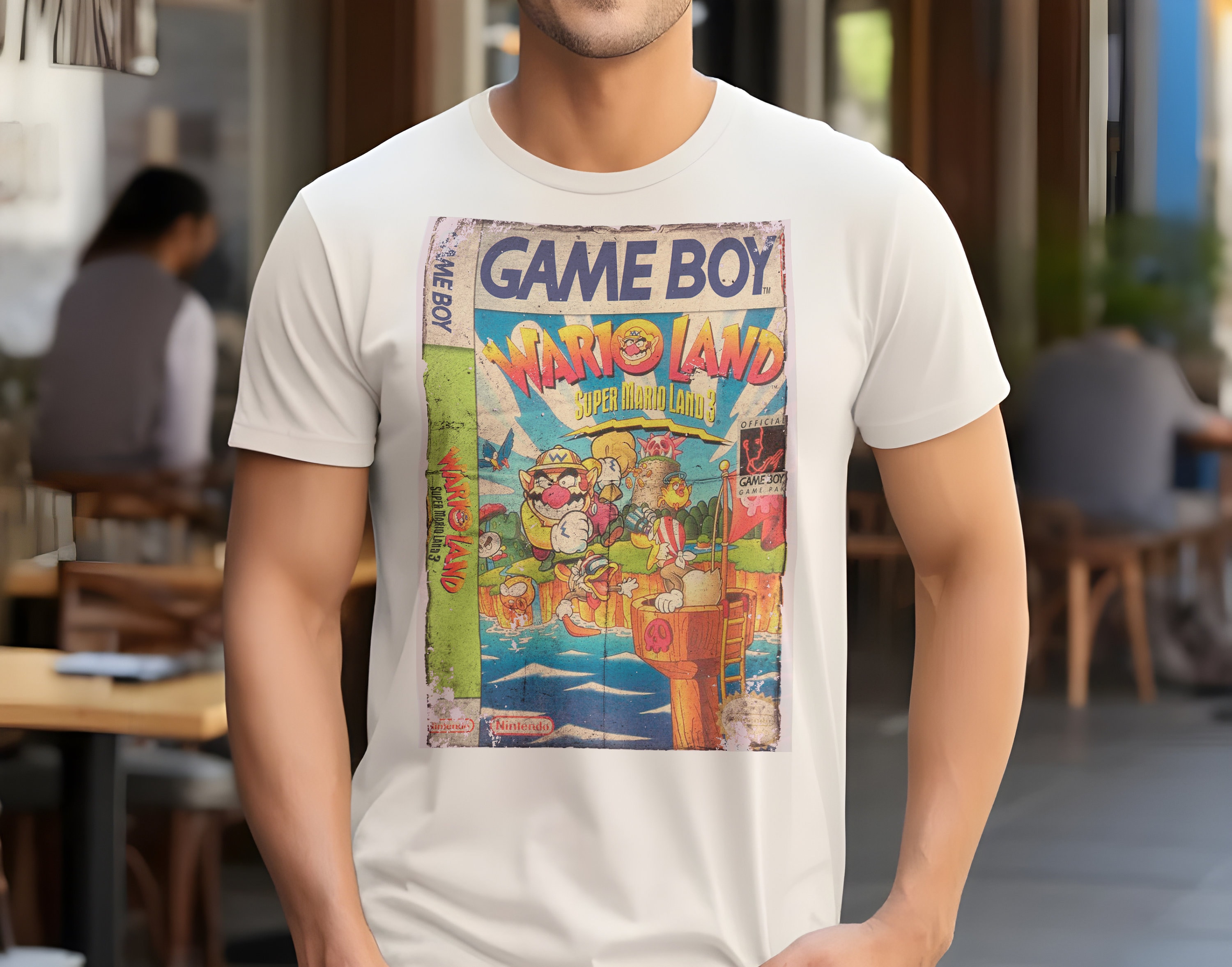 Wario Land - Super Mario Land 3 - Gameboy Vintage T Shirt 8 Colors ...