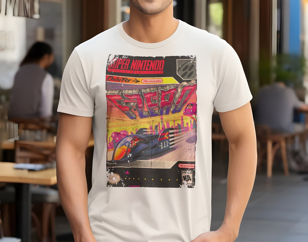 F-zero - SNES Vintage T Shirt 8 Colors Unisex All Sizes S-5XL 100% ...